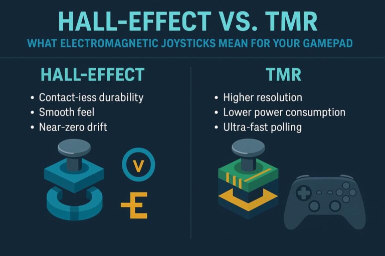 Hall‑Effect vs. TMR: What Electromagnetic Joysticks Mean for Your ...